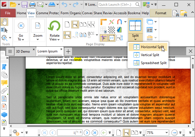 PDF-XChange Co Ltd :: Knowledge Base :: How do I view two documents at the same time in PDF ...